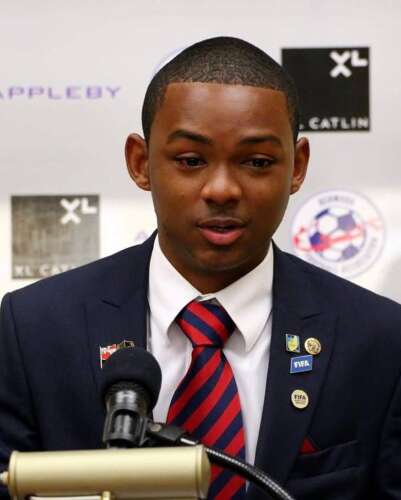 Simons relishing taste of international action - The Royal Gazette ...