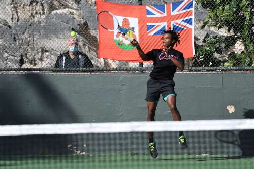 Tariq Simons recovers to keep hold of No 1 ranking - The Royal Gazette ...