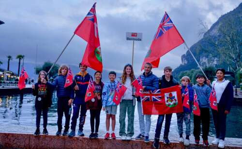 Bermuda’s sailors feel weight of expectation at Lake Garda - The Royal ...