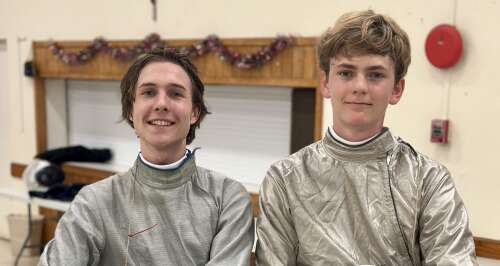 Fergus Wightman and Rhys Swift gain valuable experience at Fencing ...