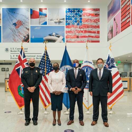 US celebrates opening of new Airport pre-clearance facility - The Royal ...