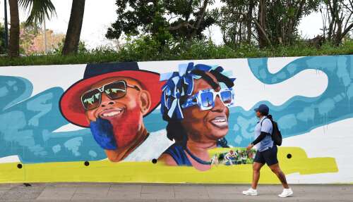 Mural celebrates emancipation - The Royal Gazette | Bermuda News ...