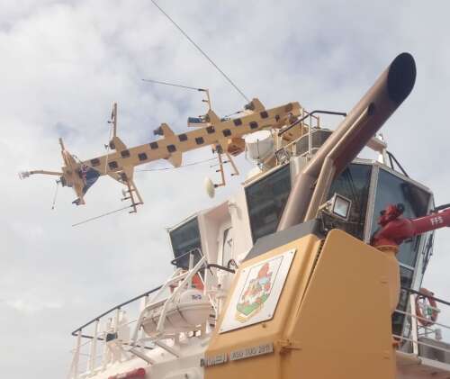 Tug damages cruise ship’s bow - The Royal Gazette | Bermuda News ...