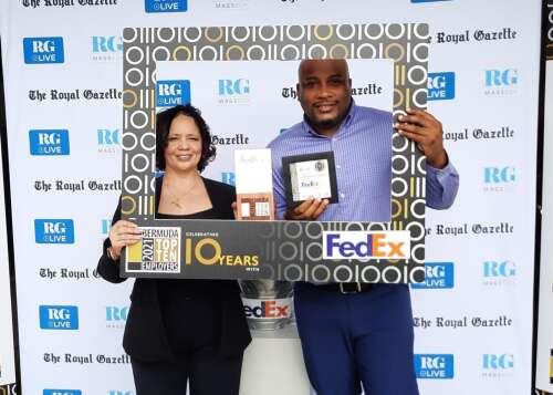 FedEx tops RG Business Employers awards - The Royal Gazette | Bermuda ...
