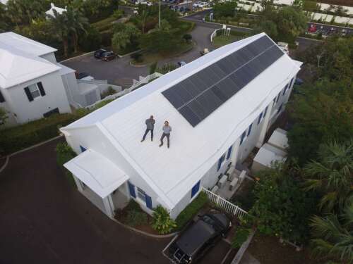 Solar electricity installation gives power to PALS - The Royal Gazette ...