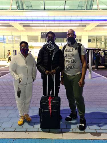 Ajani Burchall back home for Christmas - The Royal Gazette | Bermuda ...