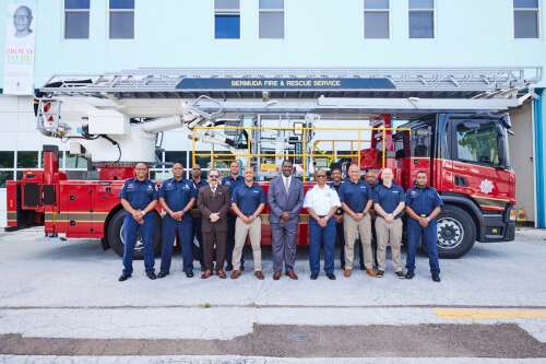 Fire crews undergo command and control training - The Royal Gazette ...